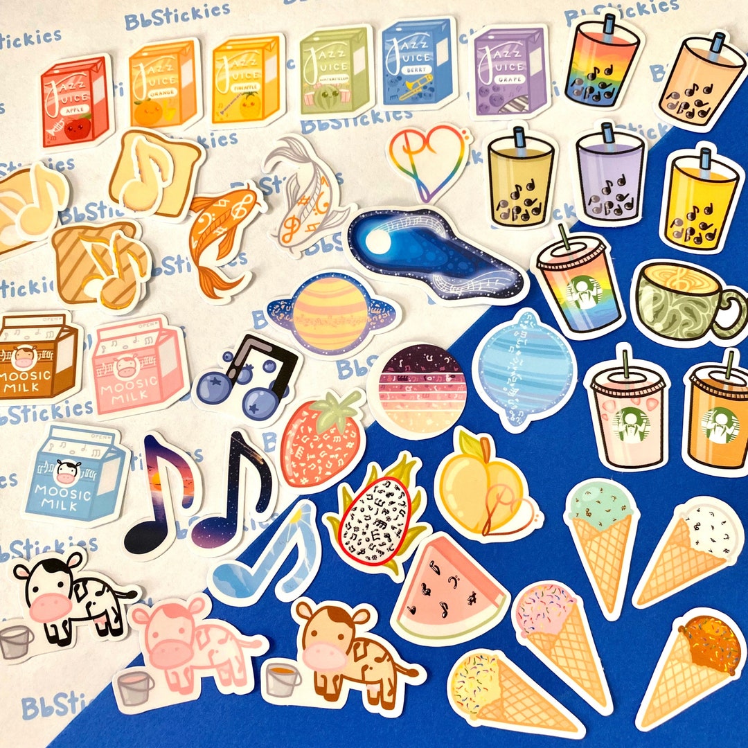 Mini Music Themed Laminated Stickers | 47 Stickers | Music Teacher ...