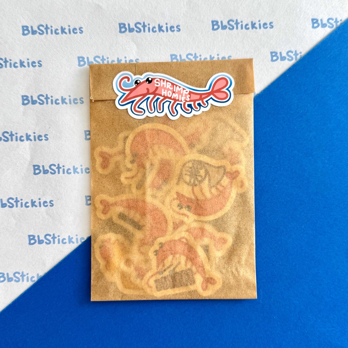 Shrimp Laminated Sticker Pack | Shrimp Instrument Stickers | Shrimp ...
