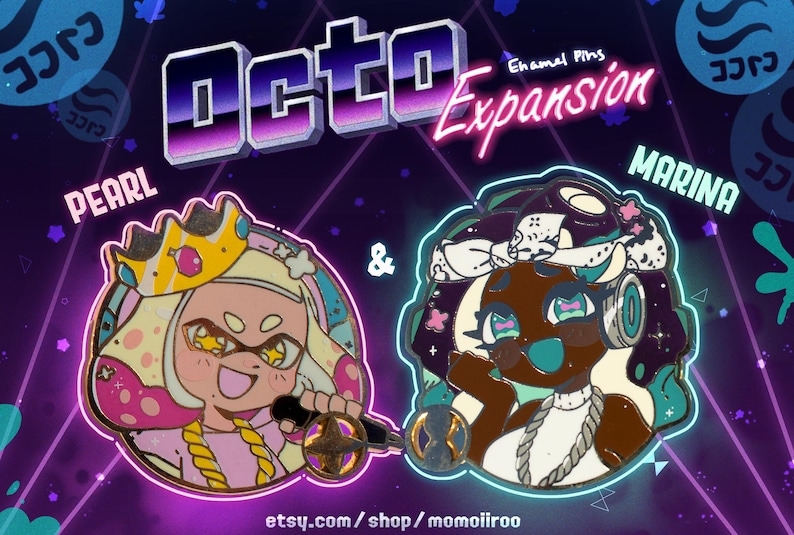 IN STOCK: off the Hook Marina/pearl Enamel Pin - Etsy