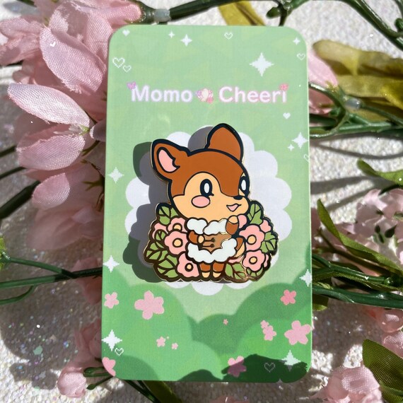 Fauna ACNH Enamel Pin / Animal Crossing / Animal Crossing New - Etsy