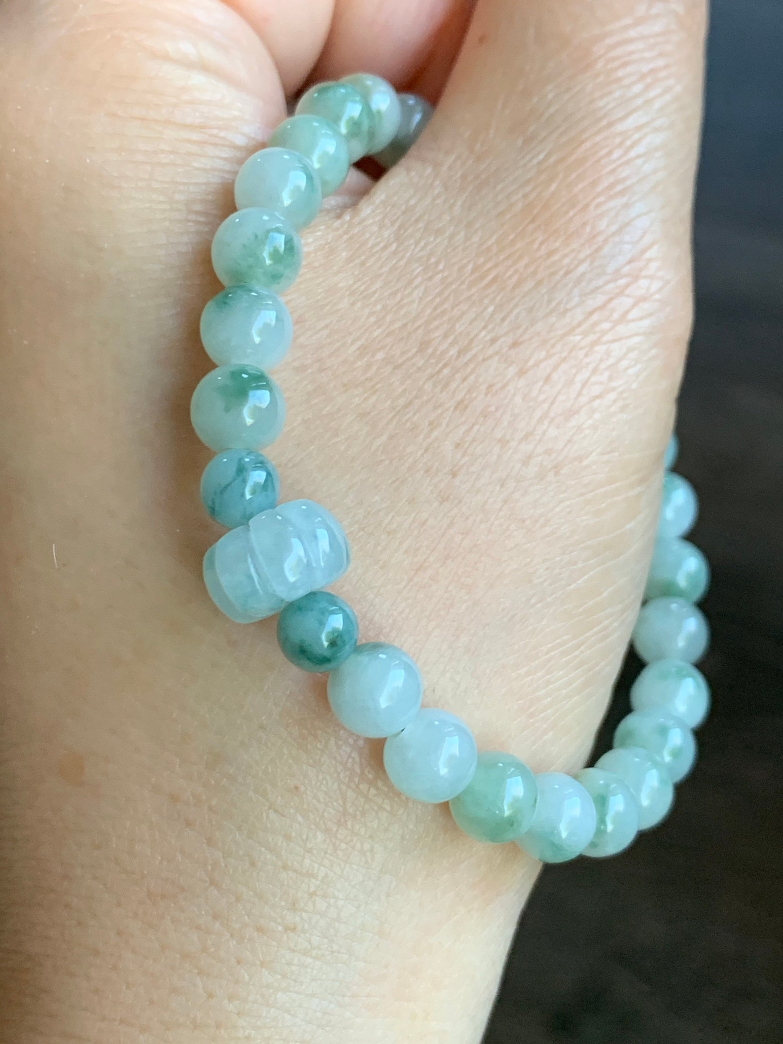 Natural Burmese Icy Translucent Light Green Jadeite W/ Green - Etsy