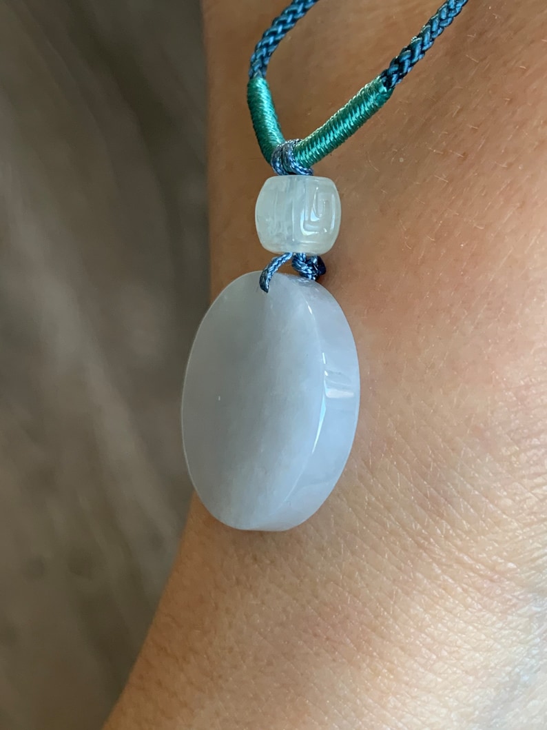 Natural Burmese Icy Translucent Light Purple Jadeite Circle - Etsy