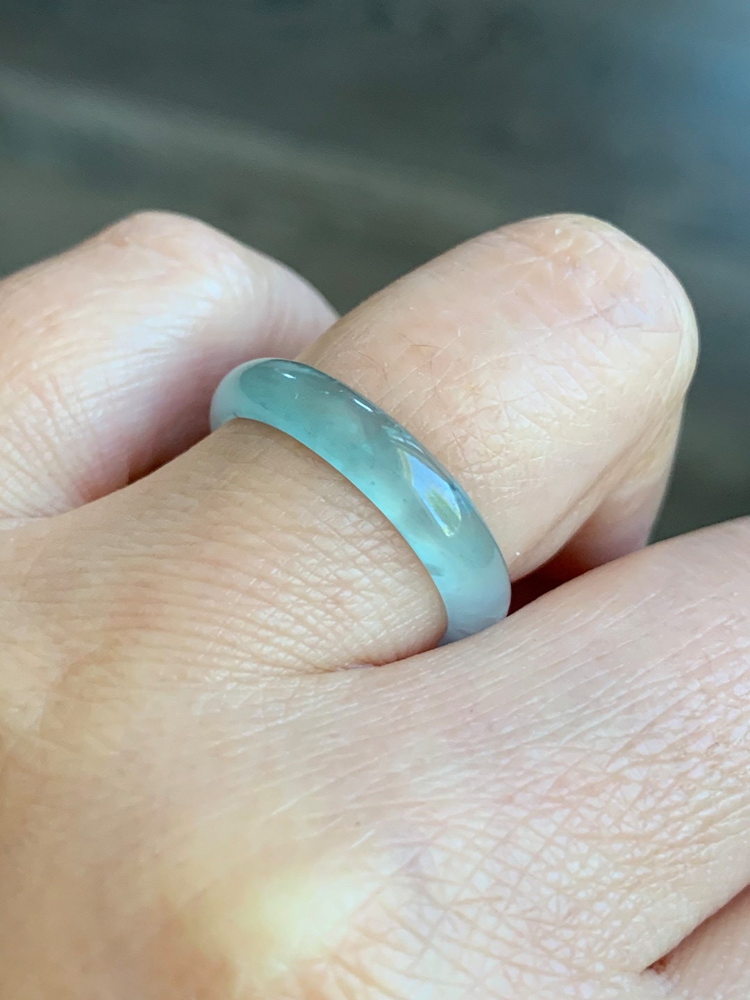 Stunning Natural Guatemalan Icy Highly Translucent Sky Blue Jadeite ...