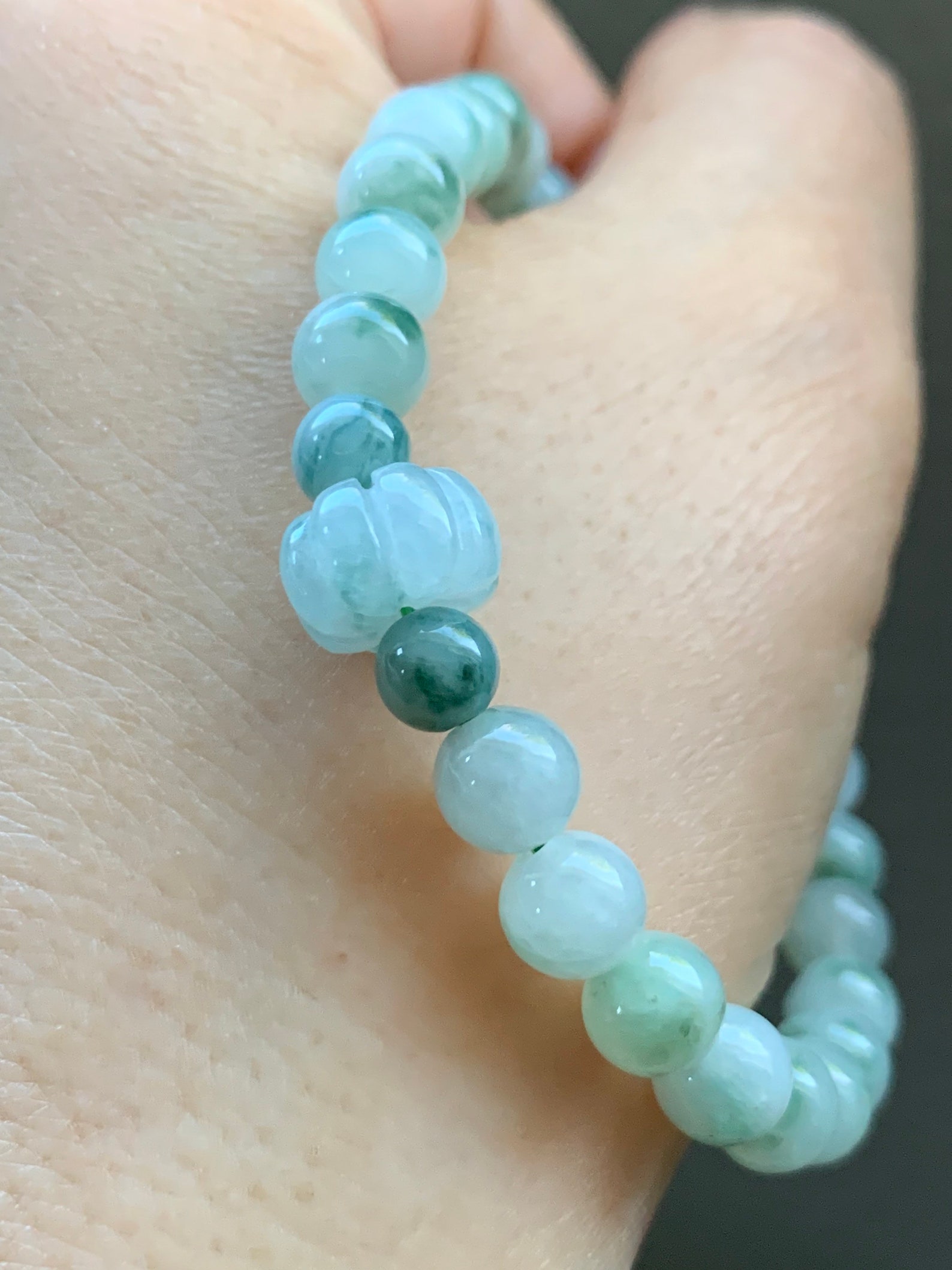 Natural Burmese Icy Translucent Light Green Jadeite W/ Green - Etsy