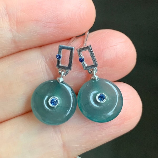 Silver Dangle Earrings - Etsy