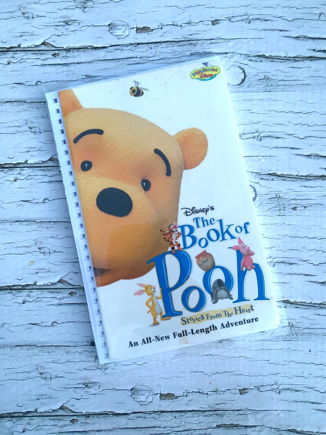 The Book of Pooh VHS Notebook - Etsy