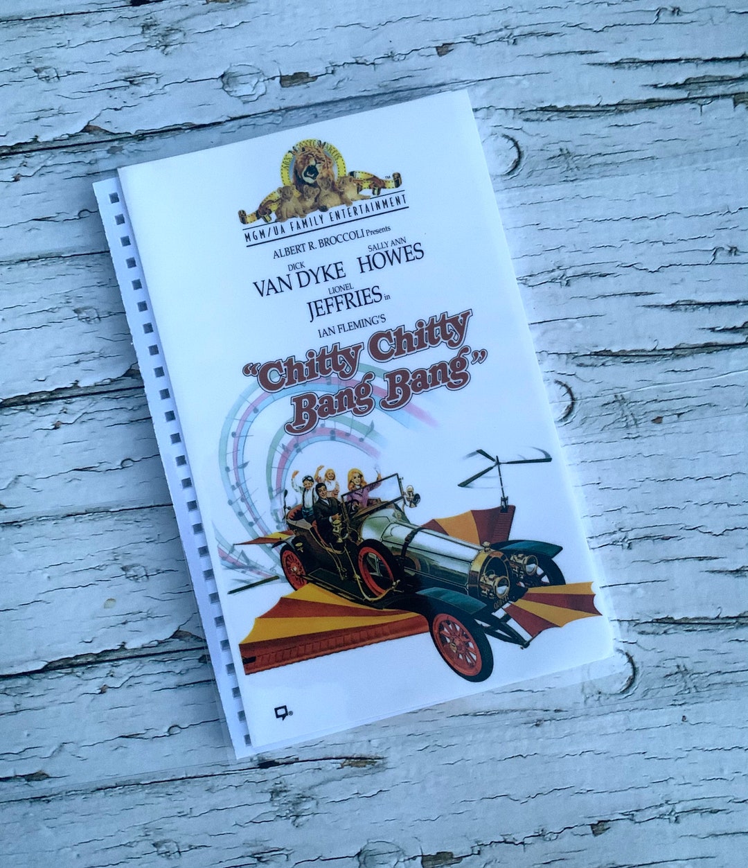 Chitty Chitty Bang Bang Movie Covers for VHS Notebooks - Etsy