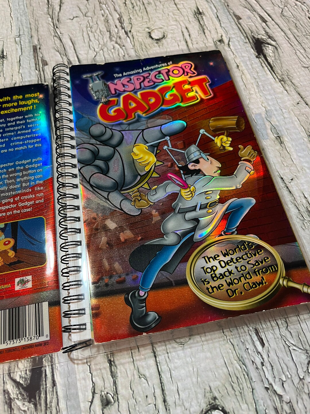 Inspector Gadget VHS Notebook - Etsy