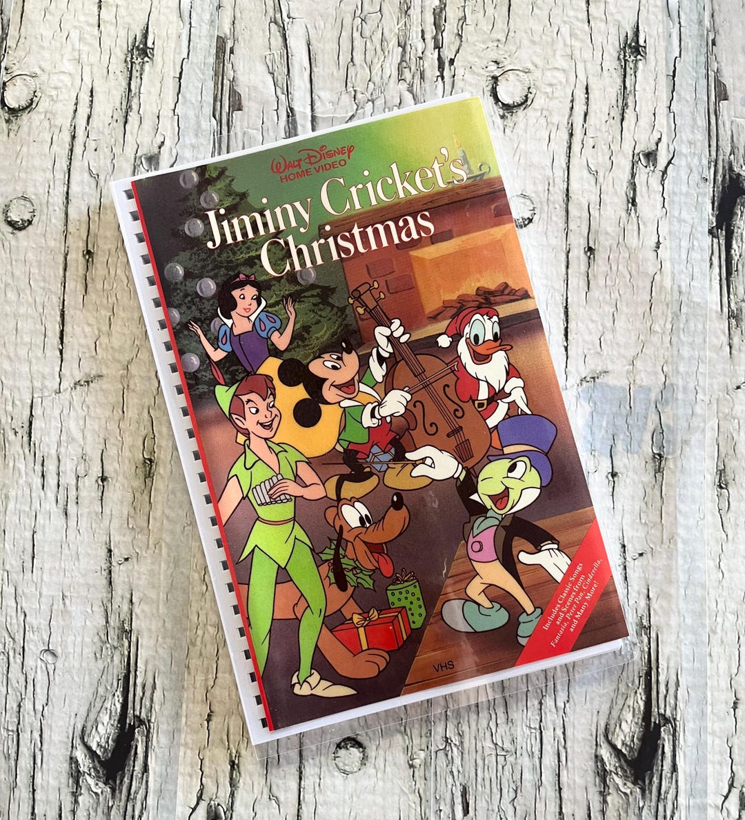 Jiminy Cricket VHS Notebook - Etsy