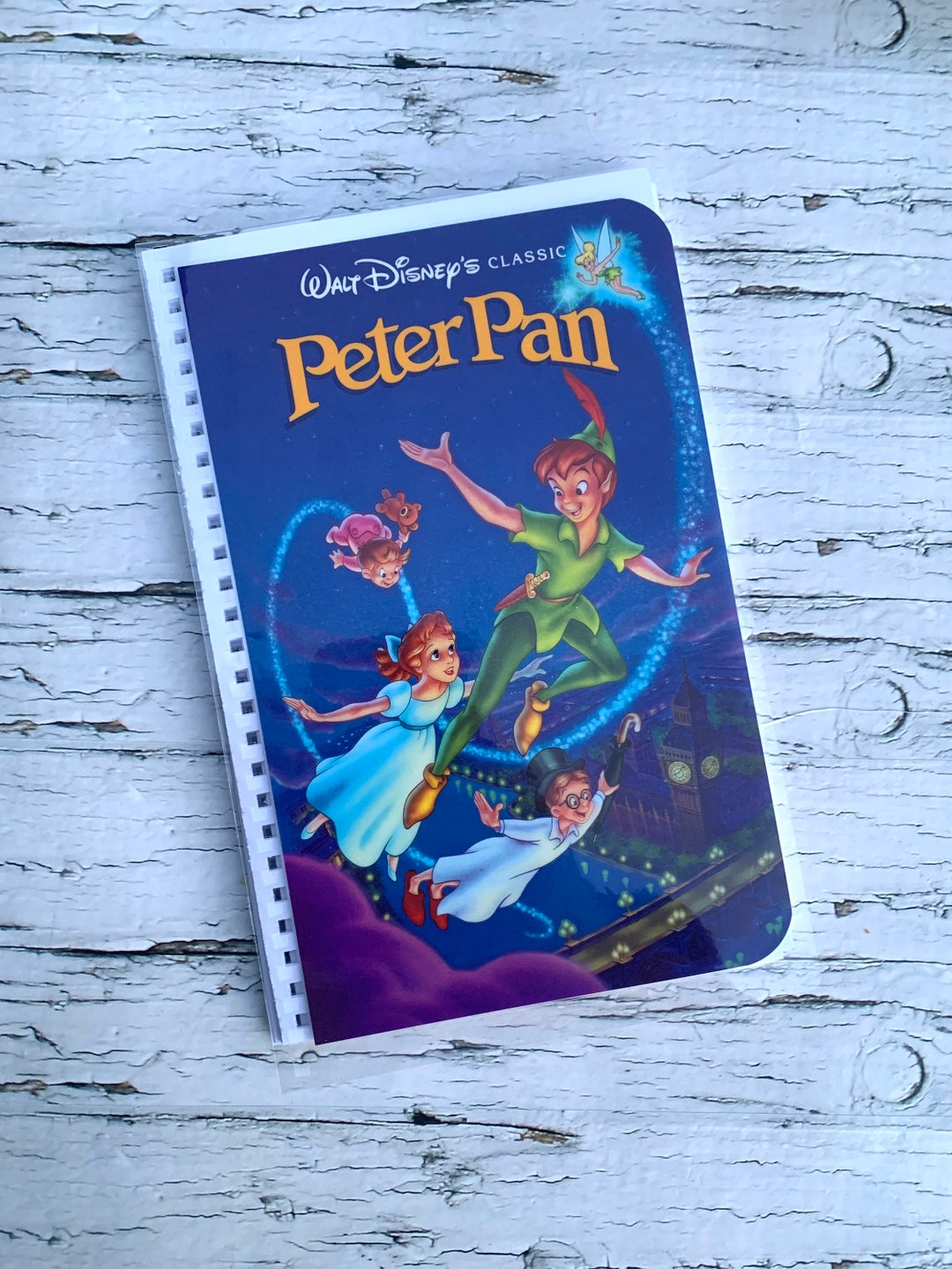 Peter Pan Cover 1 VHS Notebook - Etsy