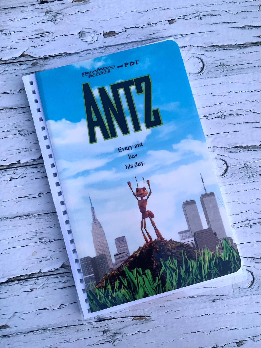 Antz VHS Notebook - Etsy