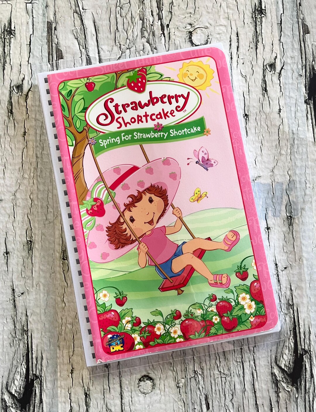 Strawberry Shortcake VHS Notebook - Etsy