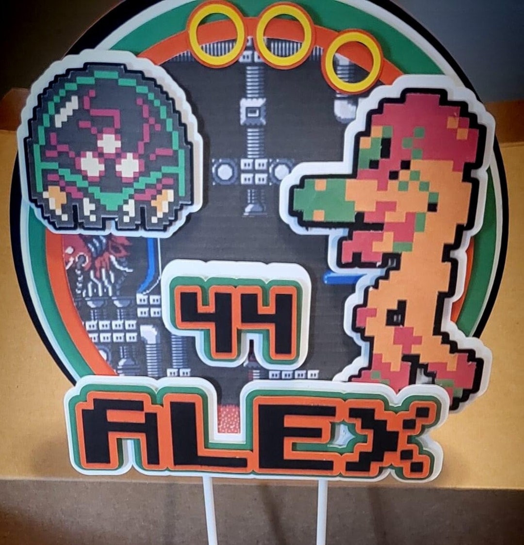 Metroid NES Cake Topper - Etsy