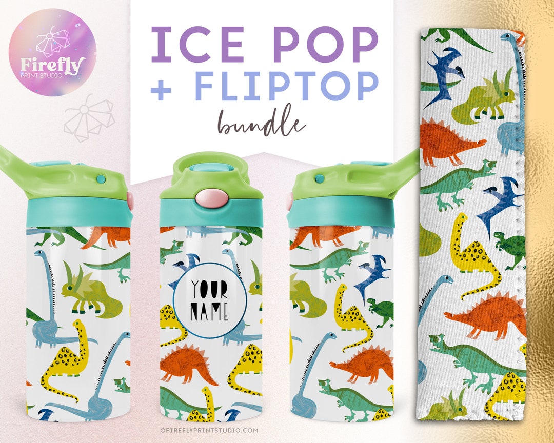 Dinosaurs Ice Pop Png, Fliptop, Kids Sippy, Popsicle Bundle ...