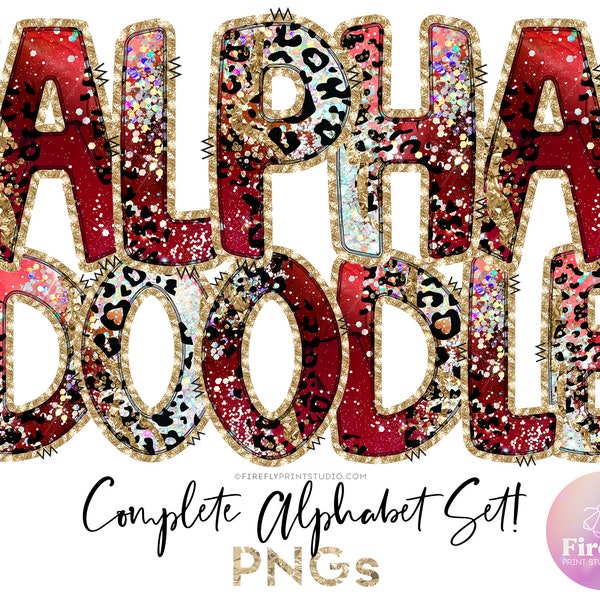 Gold Glitter Letters - Etsy