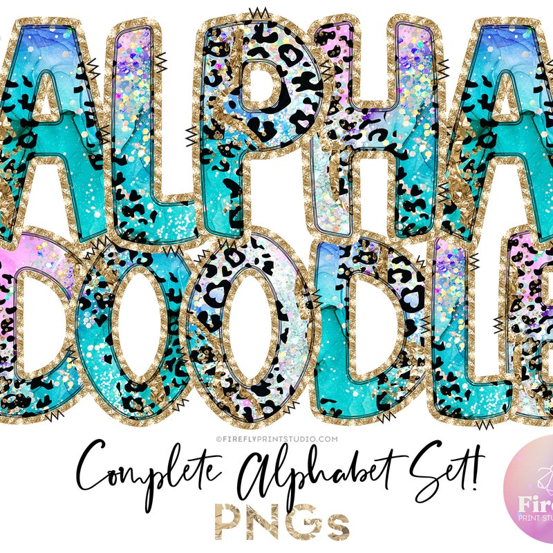 Doodle Alpha - Etsy