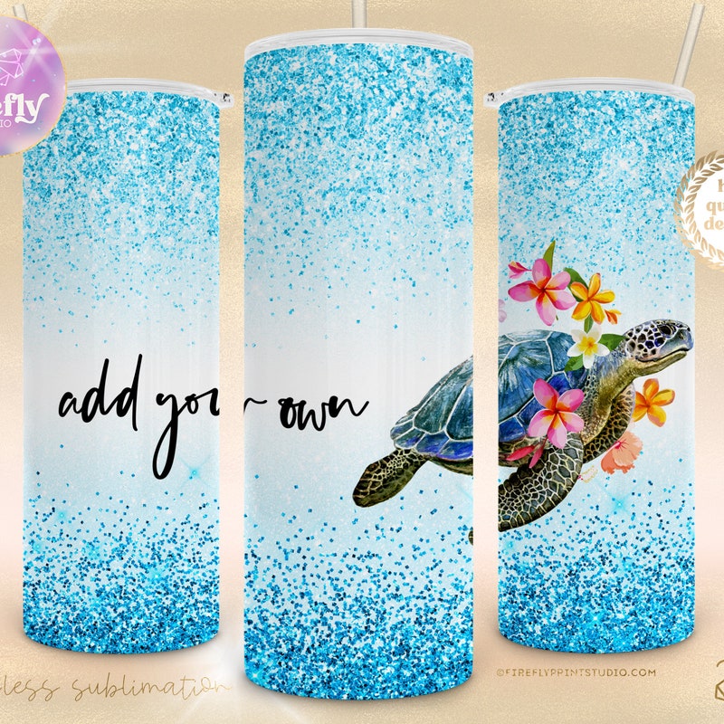 Glitter Turtle - Etsy