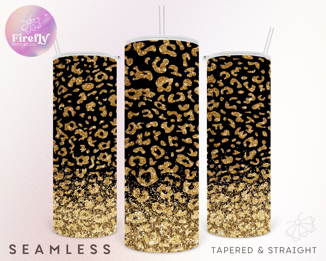 Animal Print Tumbler, 20 Oz Skinny, Sublimation Design, Leopard ...