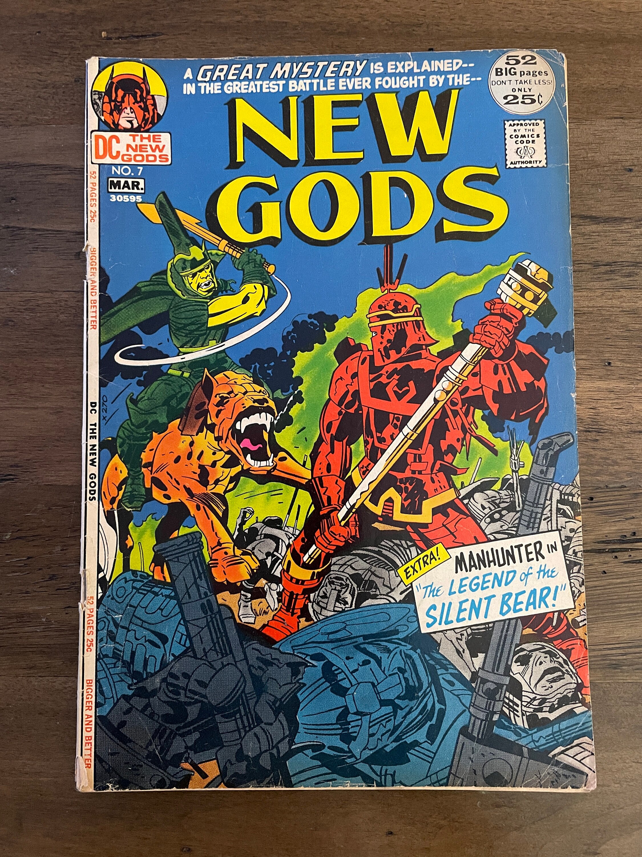 DC New Gods #7 - 1st Appearance of Steppenwolf - Etsy