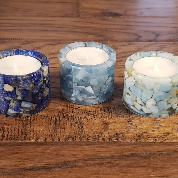 Stone Candle Holder - Etsy