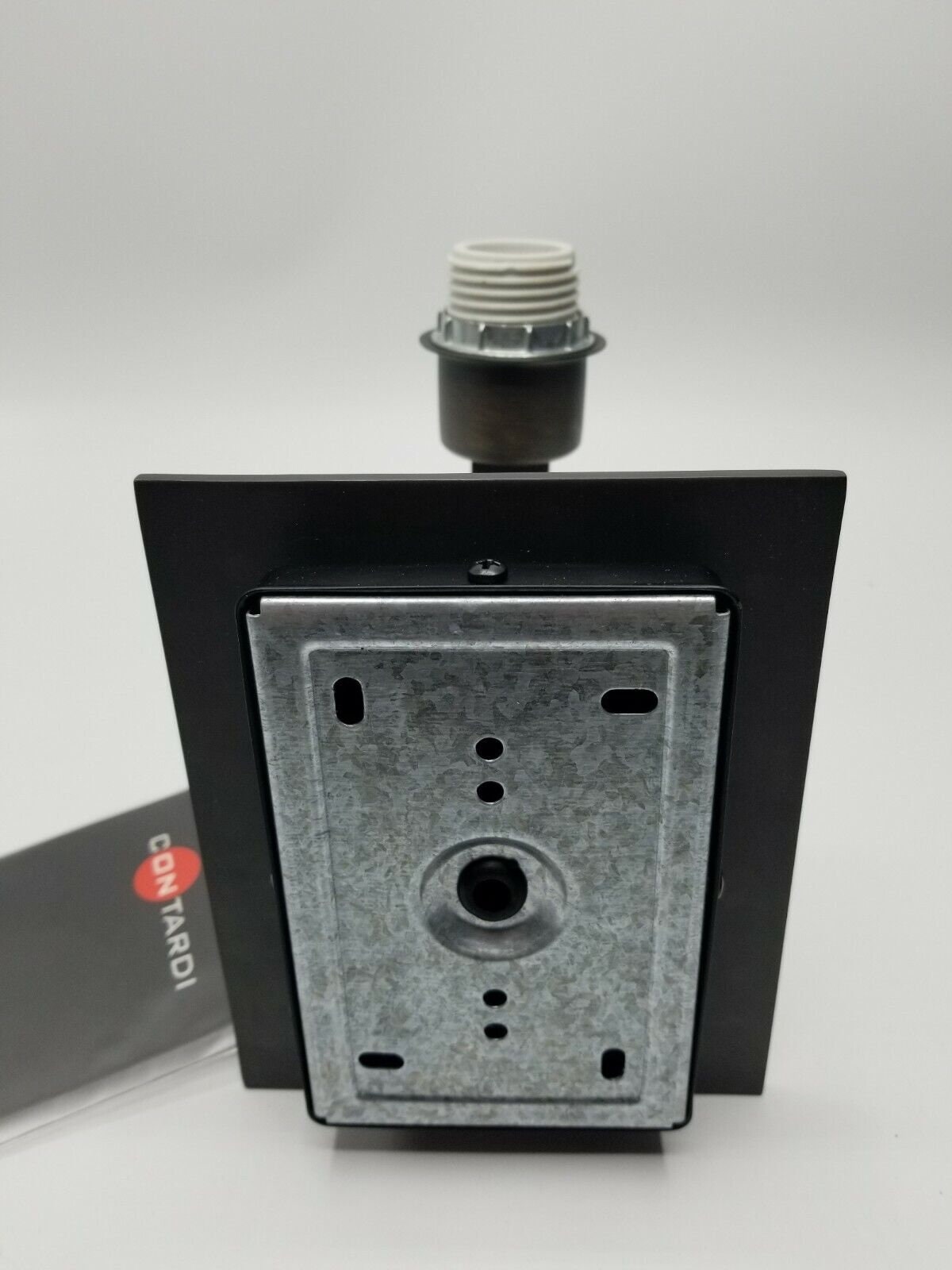 Contardi Quadra AP Wall Lamp Sconce, Satin Bronze Finish / Opera Brown ...