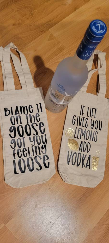 If Life Gives You Lemons Add Vodka Gift Bag Reusable Vodka Tote Bag - Etsy
