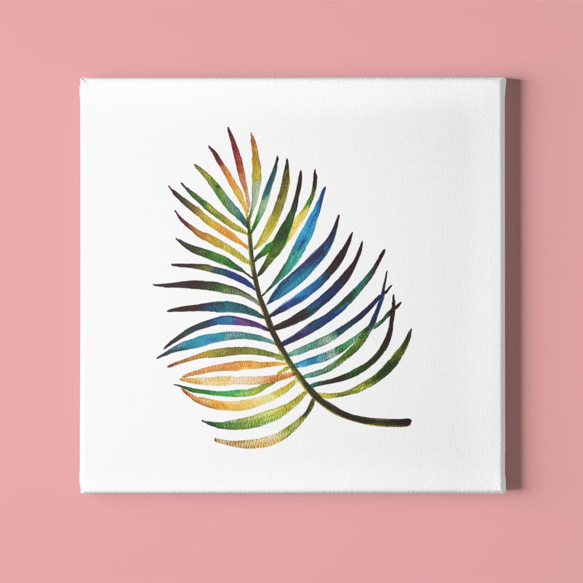 Palm Leaf Art Print Palm Leaf Printable Tropical Leaf Download ...