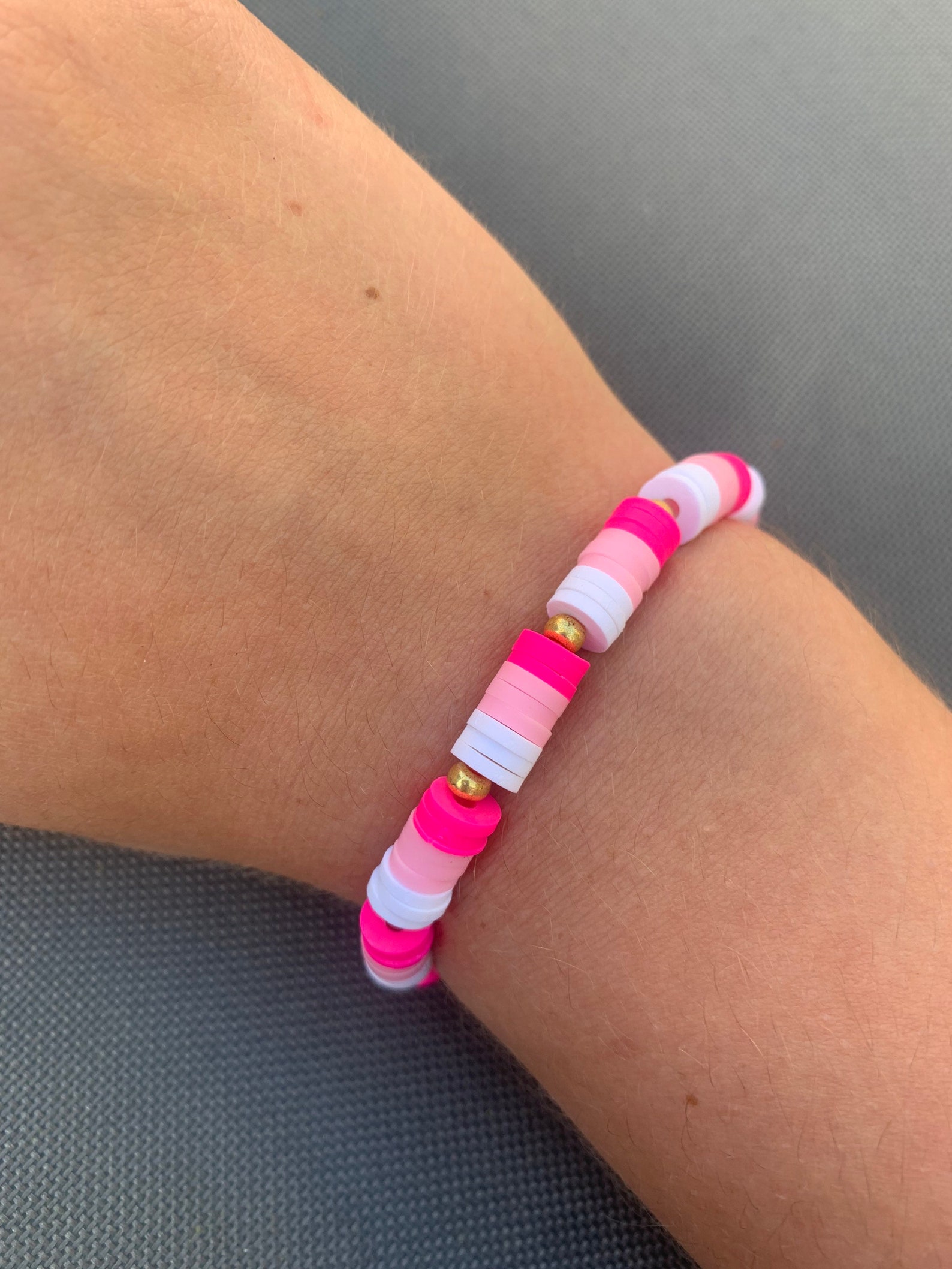 Preppy Vsco Pink Haven Clay Beaded Bracelet Etsy preppy-vsco-pink-haven-clay-beaded-bracelet-etsy