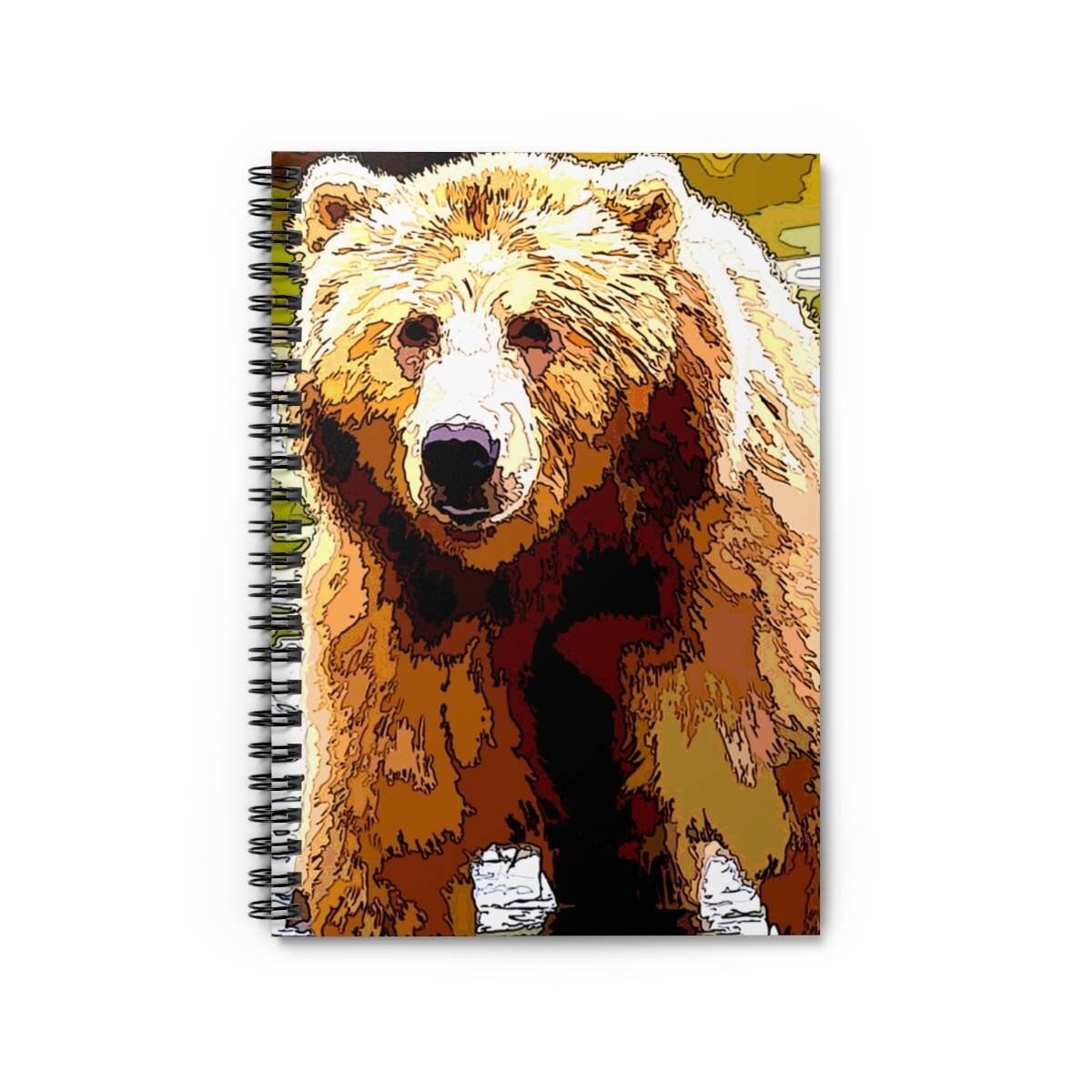 Bear Journal Bear Notebook Prayer Journal Gratitude | Etsy