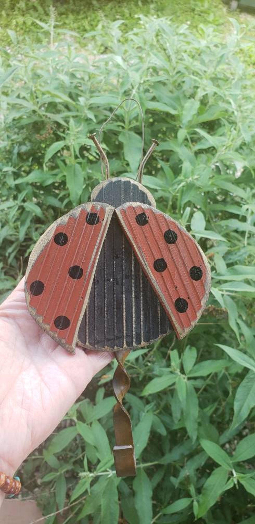 Ladybug Wooden Hanger - Etsy