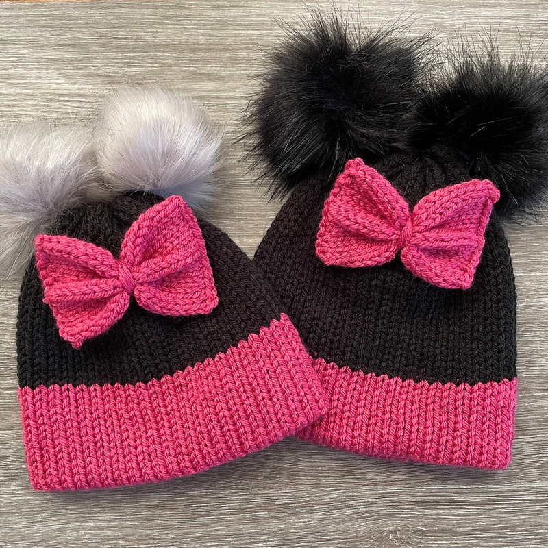 Minnie Mouse Hat - Etsy
