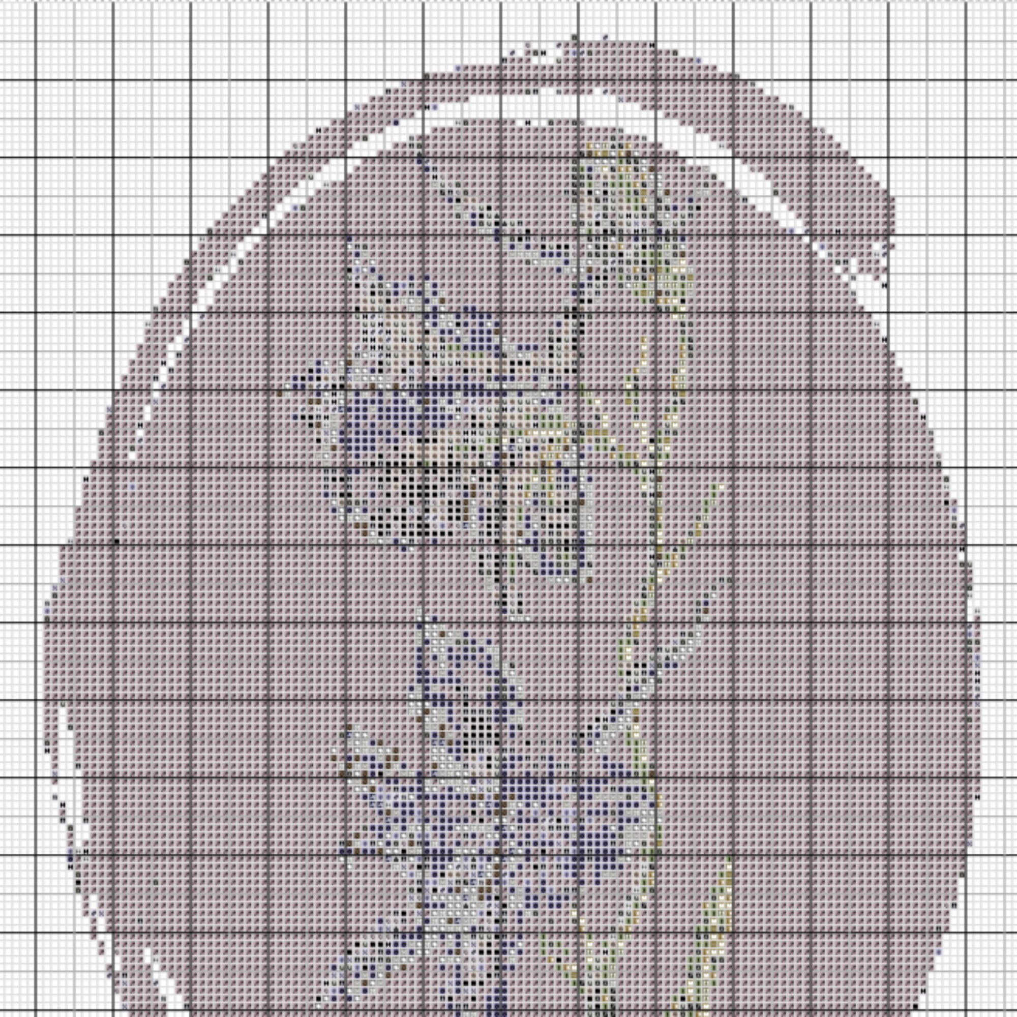 Birth Month Flower L July Larkspur L Cross Stitch Pattern L Floral ...