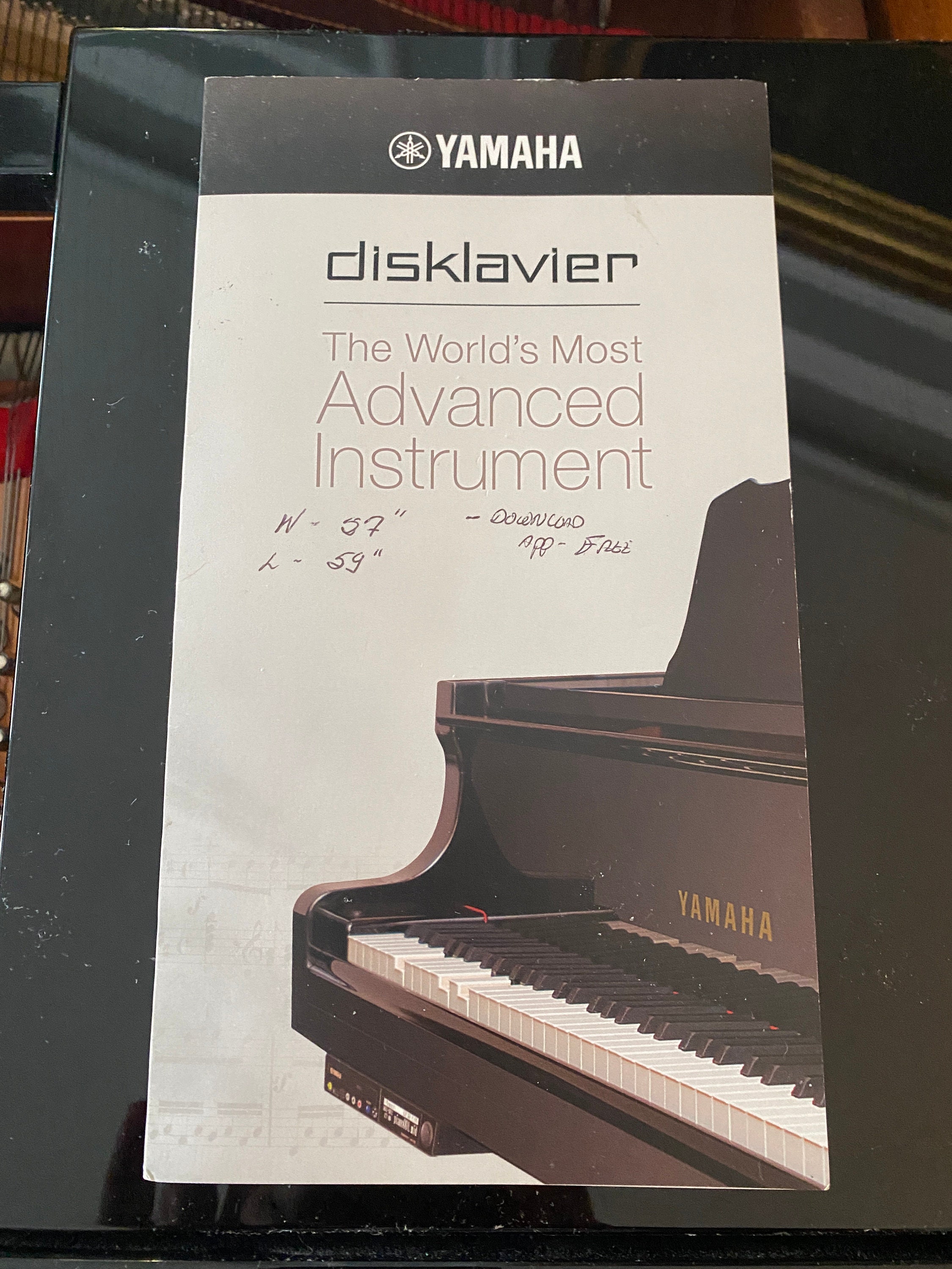 Yamaha Disklavier Grand Piano