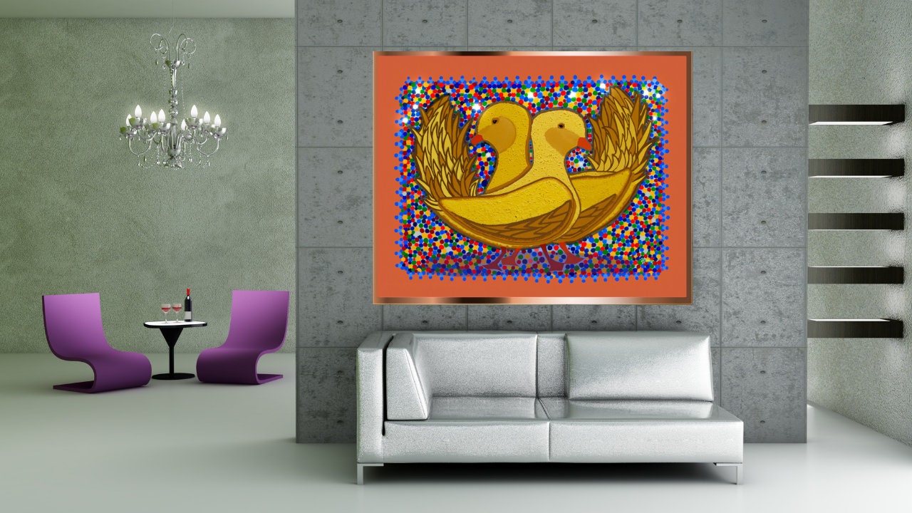 Duck Mosaic Art - Etsy