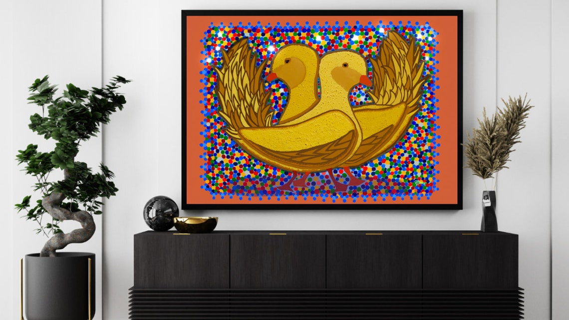 Duck Mosaic Art - Etsy