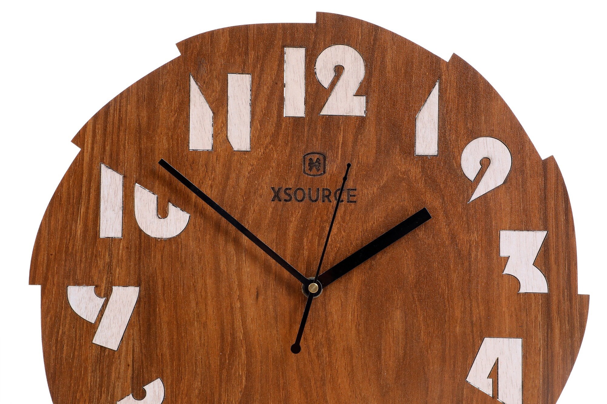 Wooden Sun Designer Wall Clock | Etsy