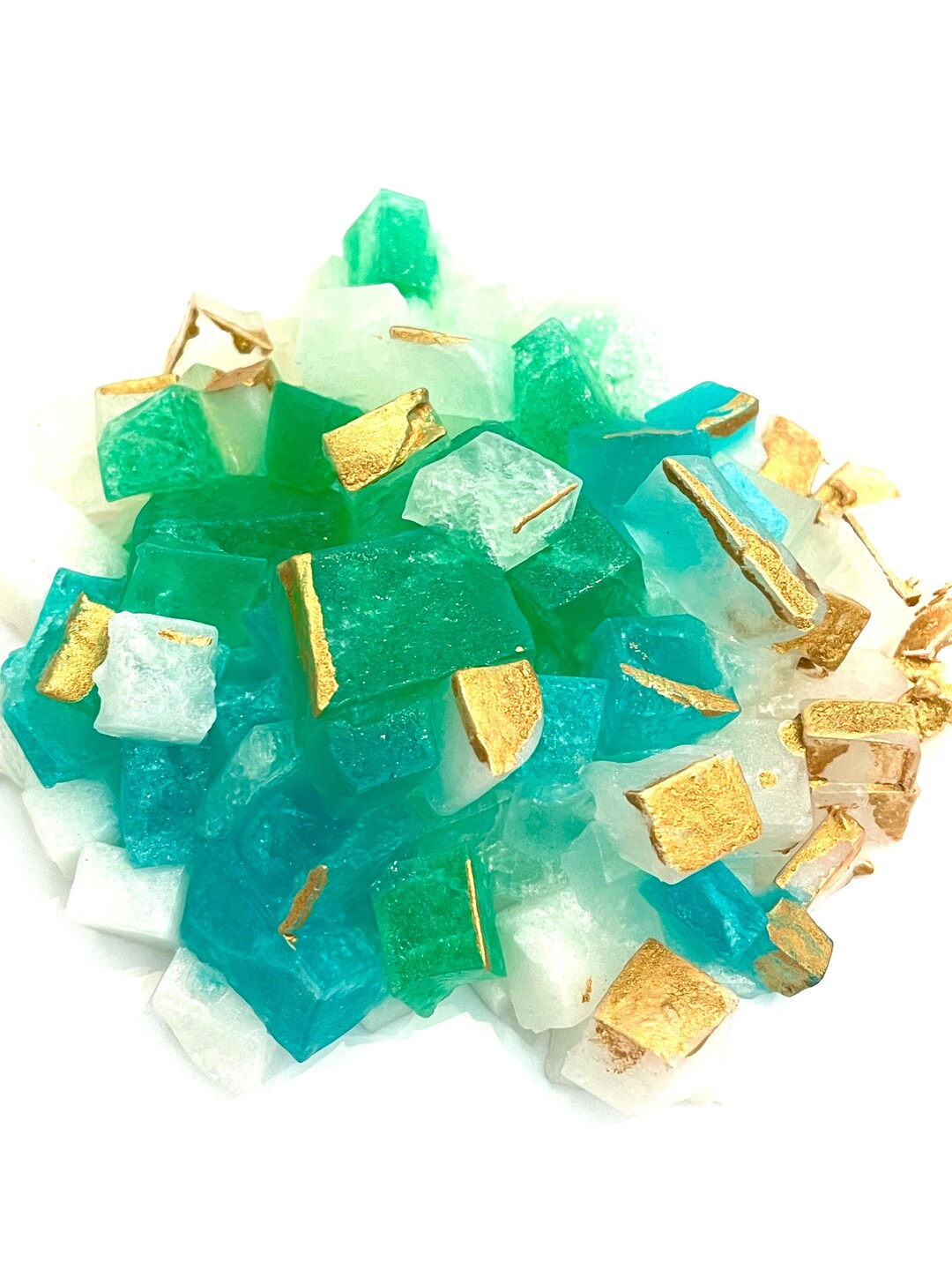 Kohakutou Edible Crystal Candy LARGE Emerald Quartz Geode - Etsy