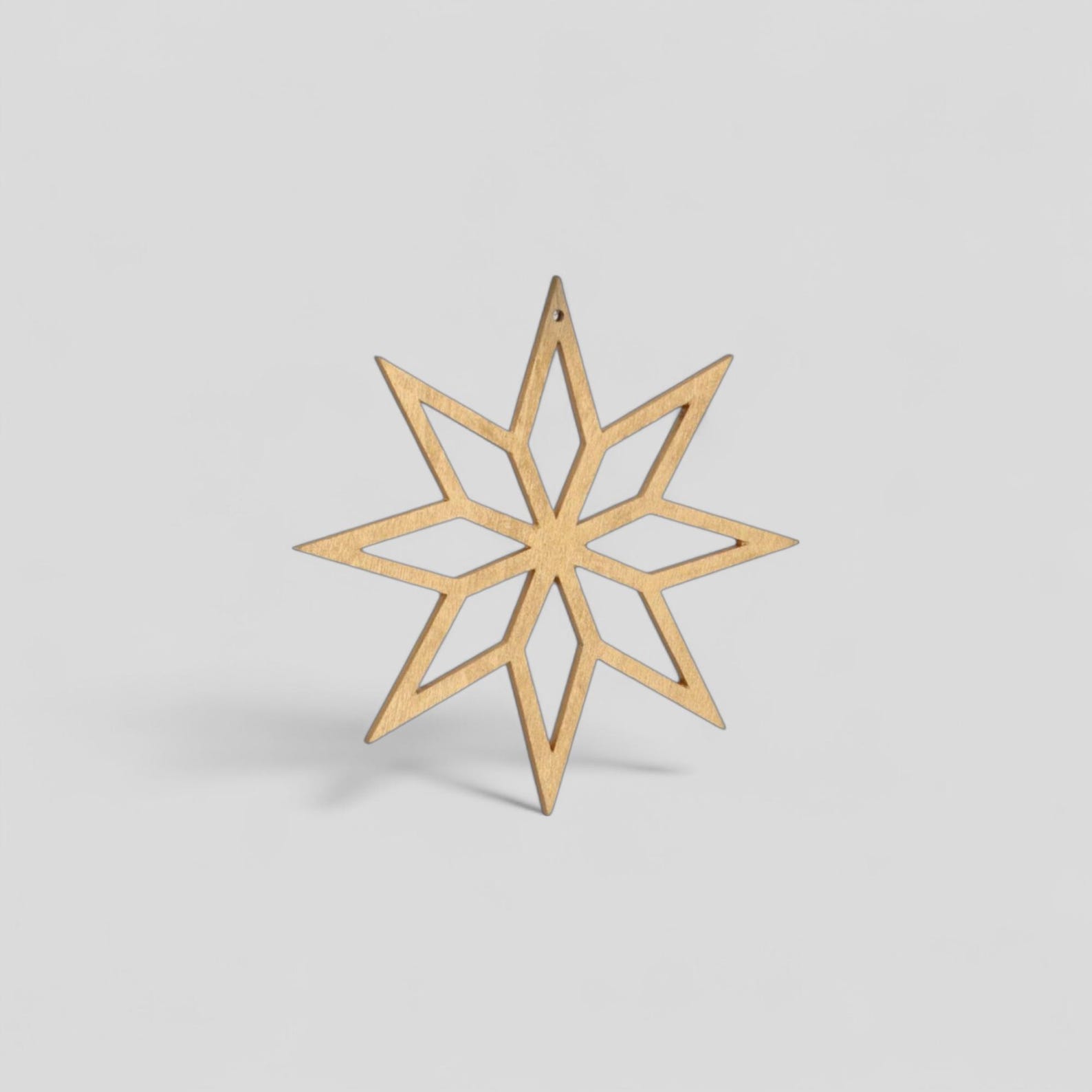 Lasercut File Cutting File - Star Scandinavian Christmas SVG Cutting ...