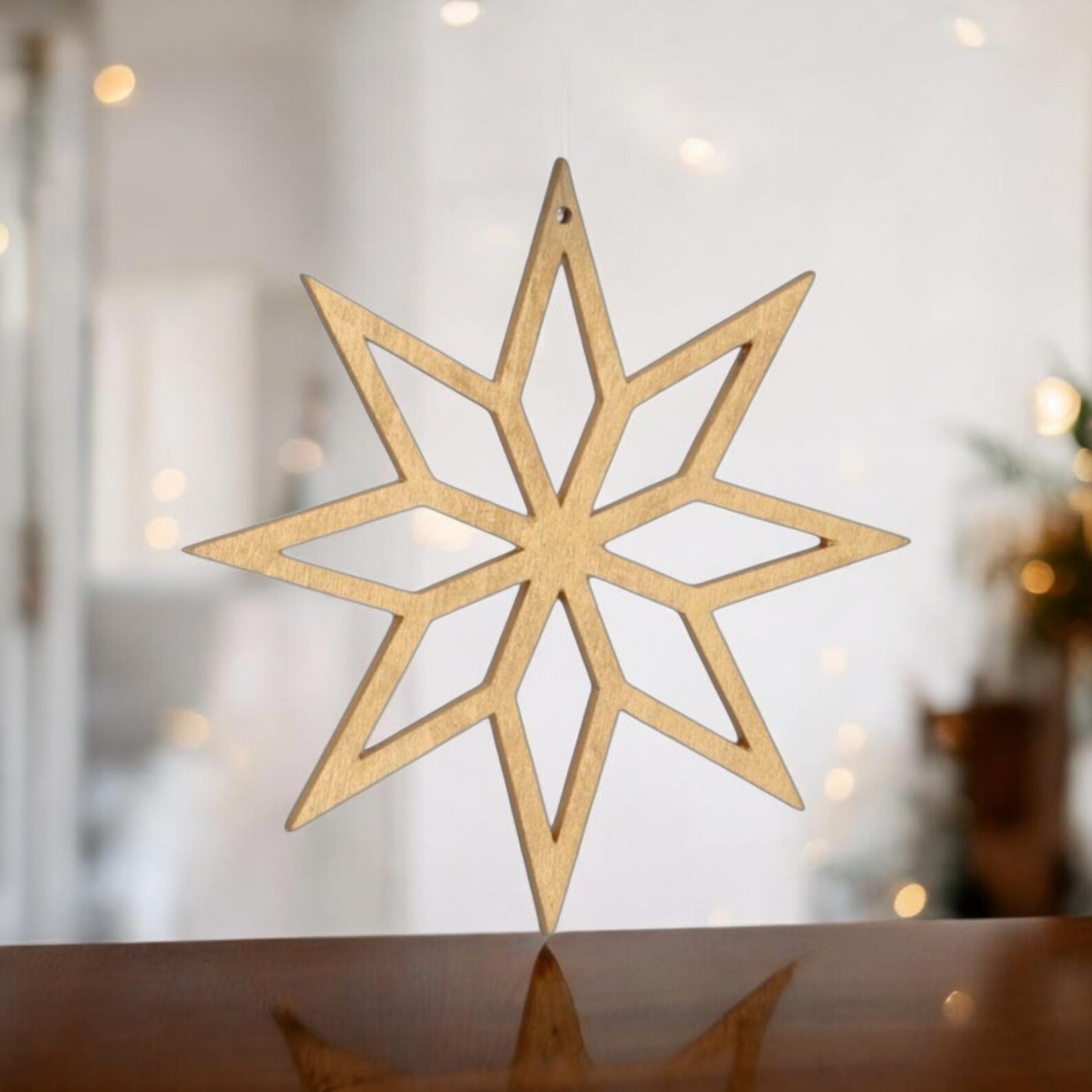 Lasercut File Cutting File - Star Scandinavian Christmas SVG Cutting ...