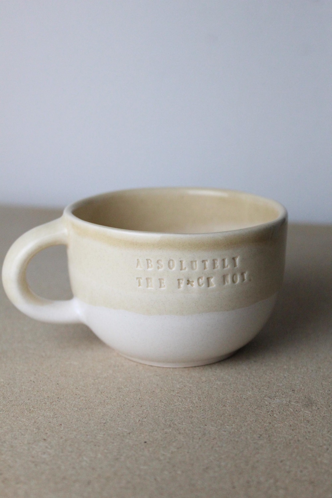 Personalized Ceramic Cup 8oz: Engraved Pottery Gift - Etsy