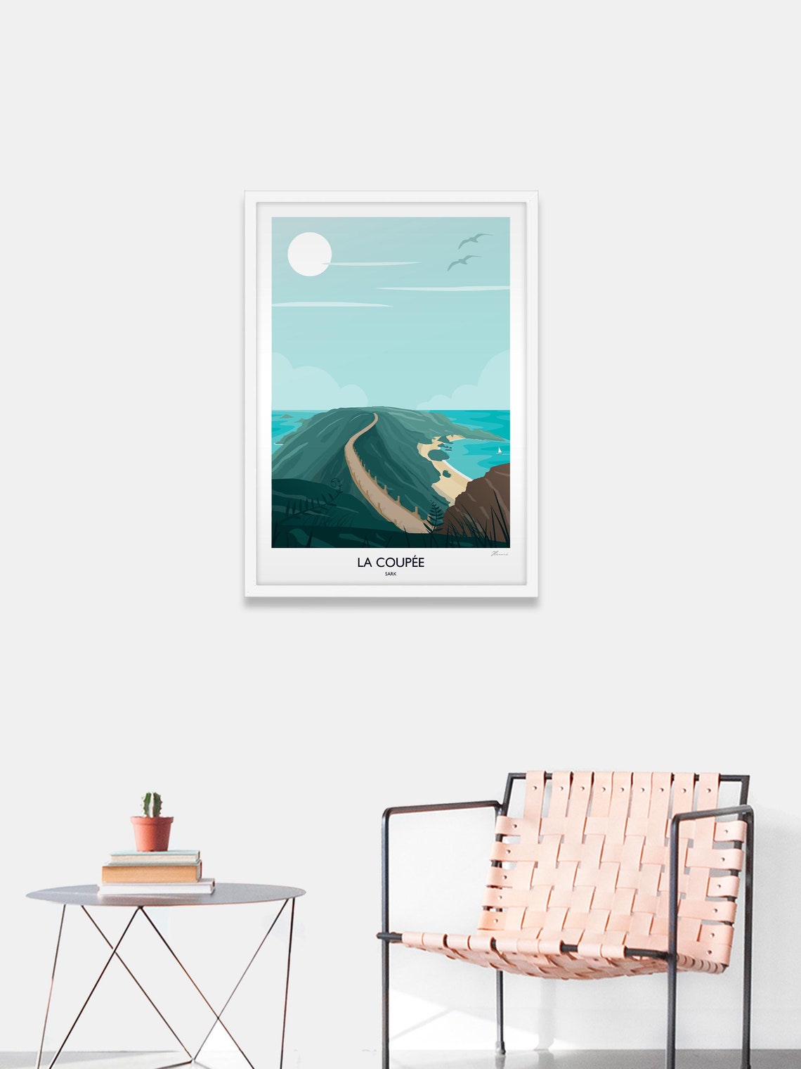 Sark Print, Sark Island Art Print, Print, Travel, Channel Islands, Gift ...