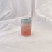 White Stoneware Sunset Ceramic Bump Shot Glass - Etsy