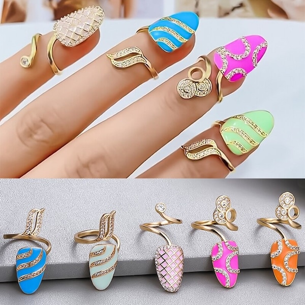 Nail Rings - Etsy