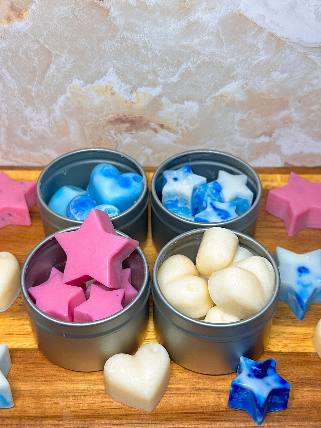 Wax Melting Tarts Samples All Natural Soy Wax Wax Melt Samples Multiple Scents Strong Scented ...