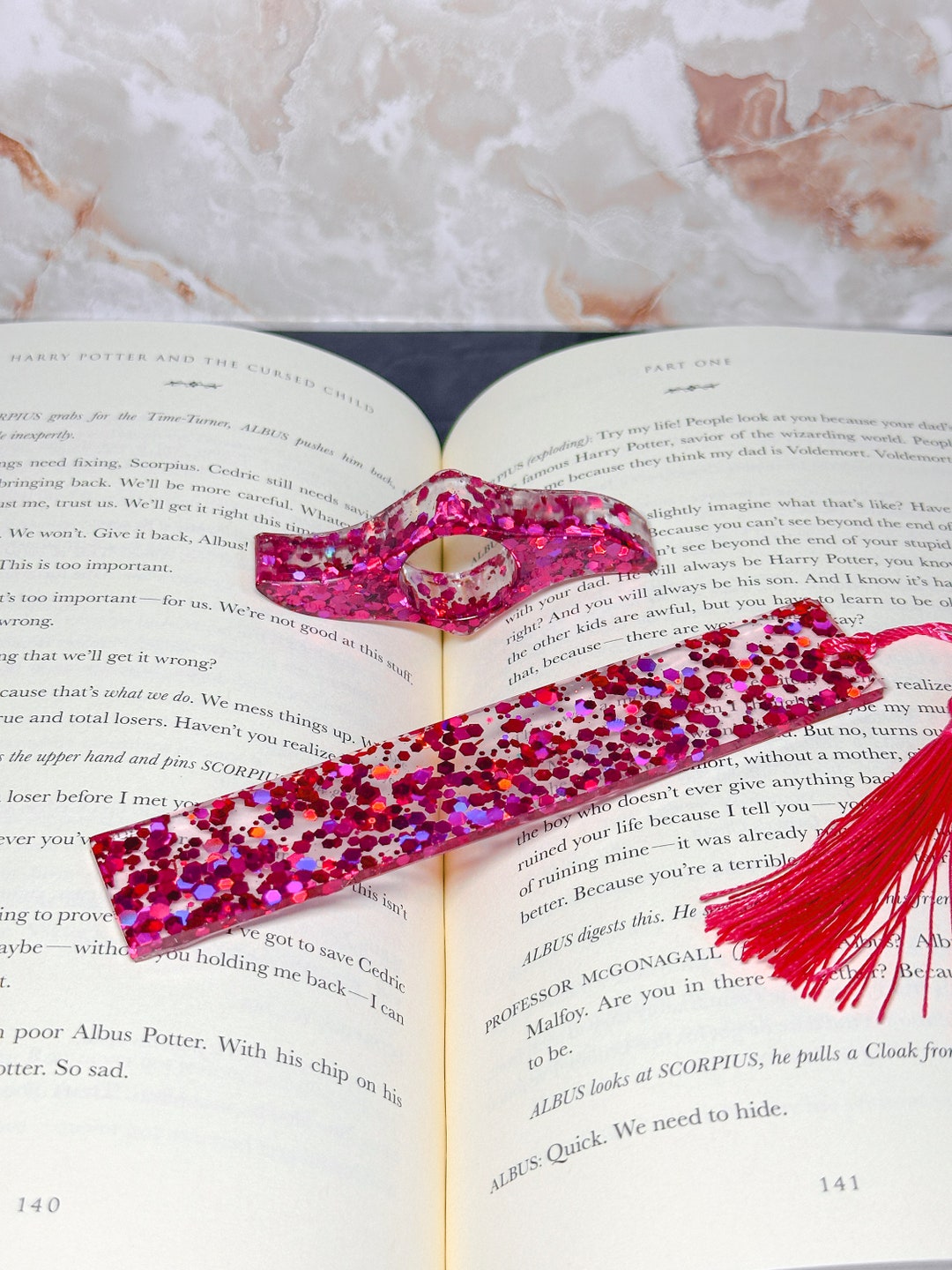 Book Page Holder for Reading and Custom Bookmark Accessories Book Lover ...