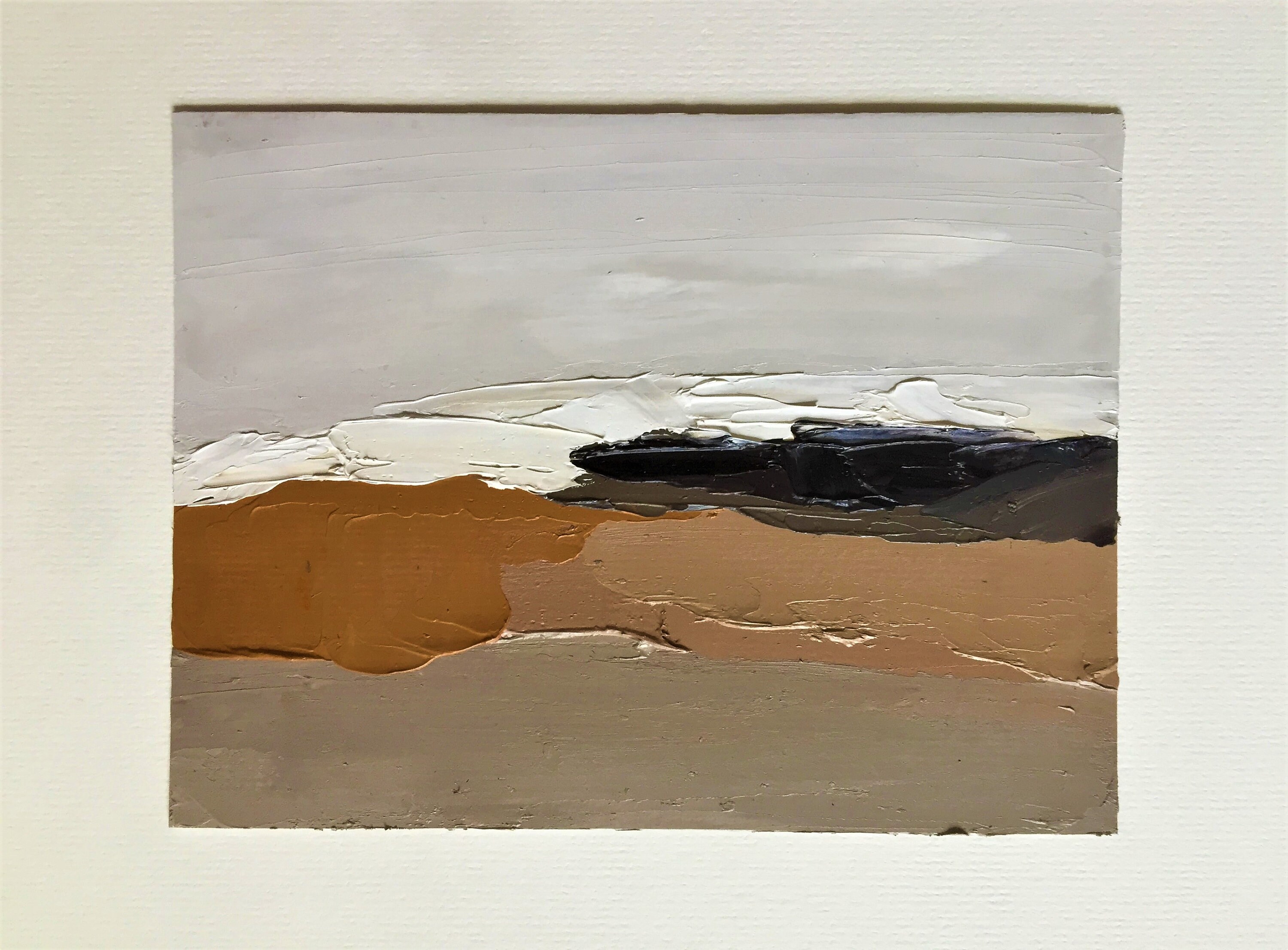 Minimalist Landscape Original Painting Minimalist Small | Etsy