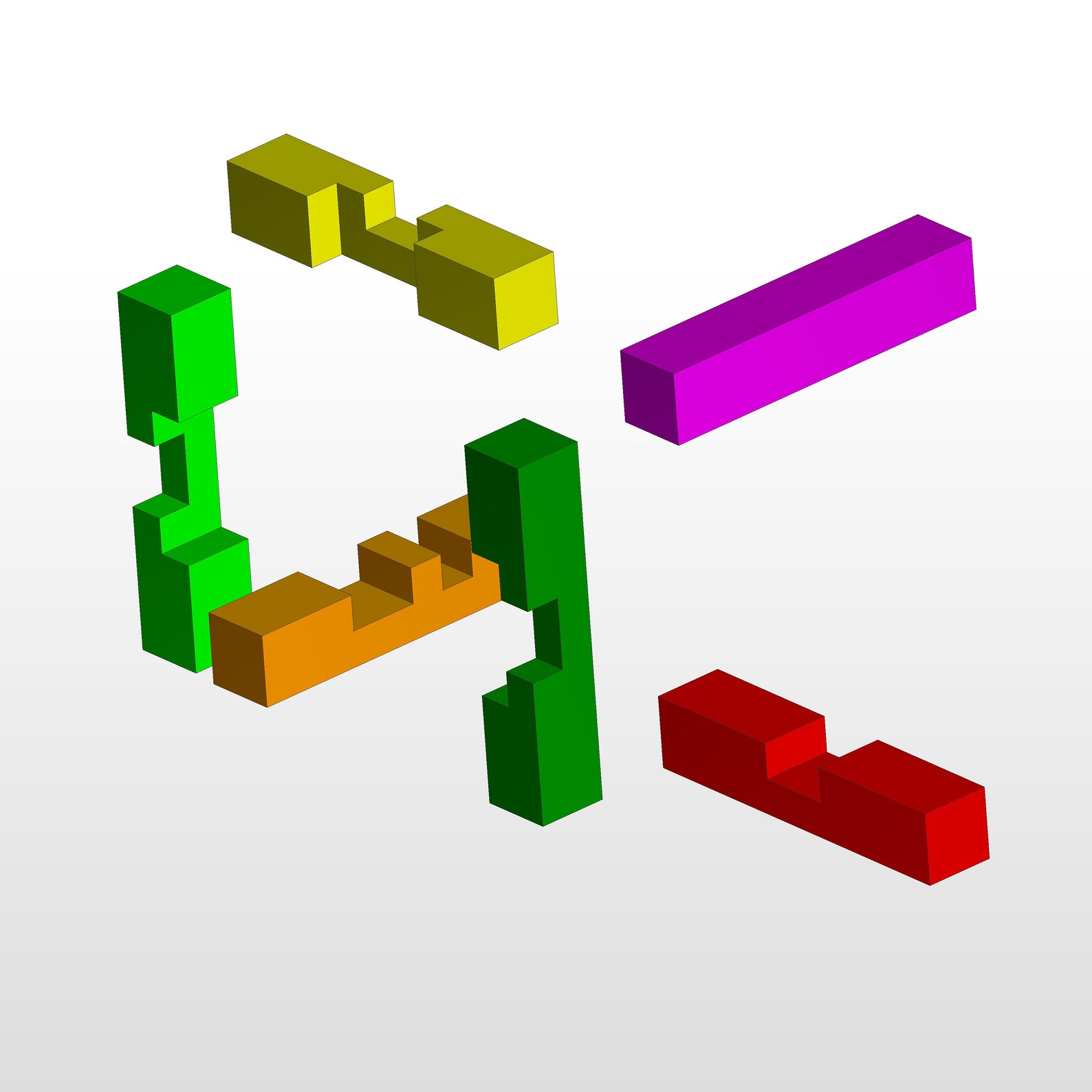 Teaser - Brainteaser 3d Printed Fidget Toy. Logic Puzzle, Conundrum Stl ...