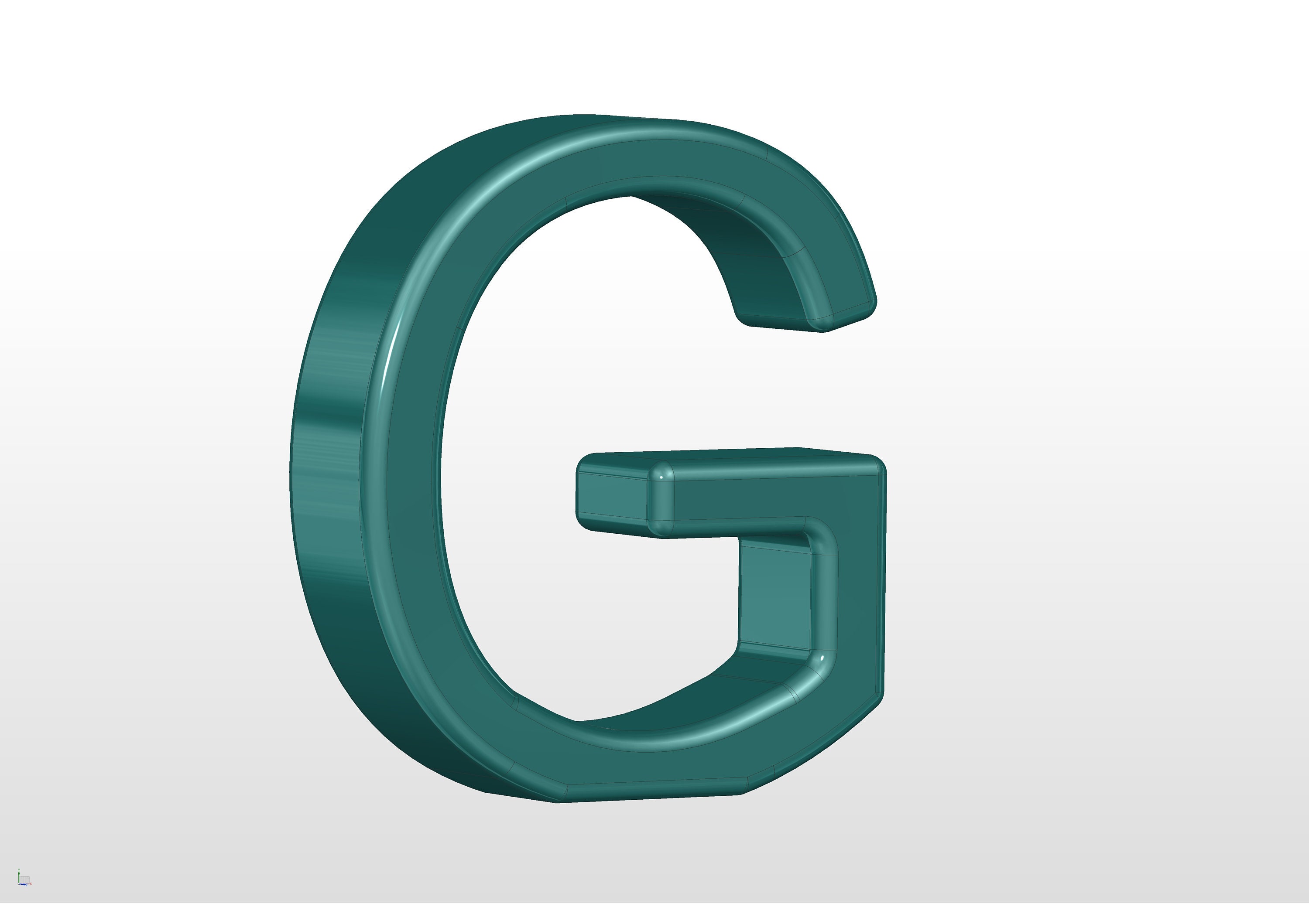 Abc Stl Files - Alphabet 3d Printed, 3d Print File. Abc Digital ...