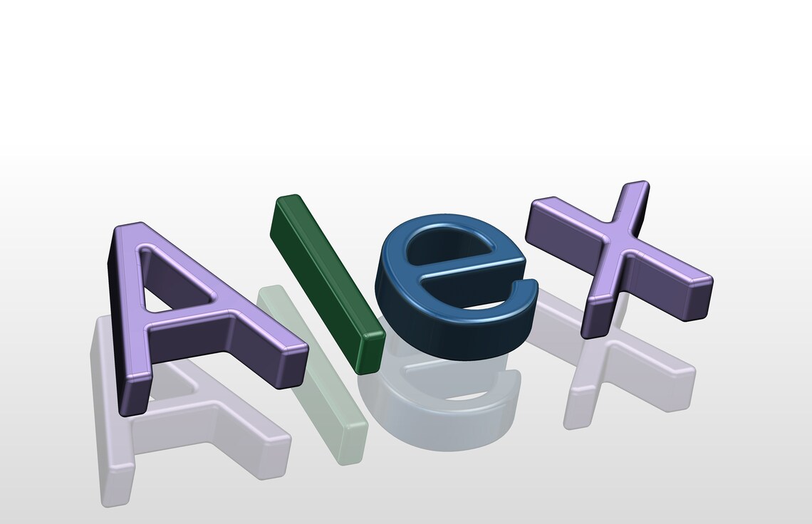 Abc Stl Files - Alphabet 3d Printed, 3d Print File. Abc Digital ...