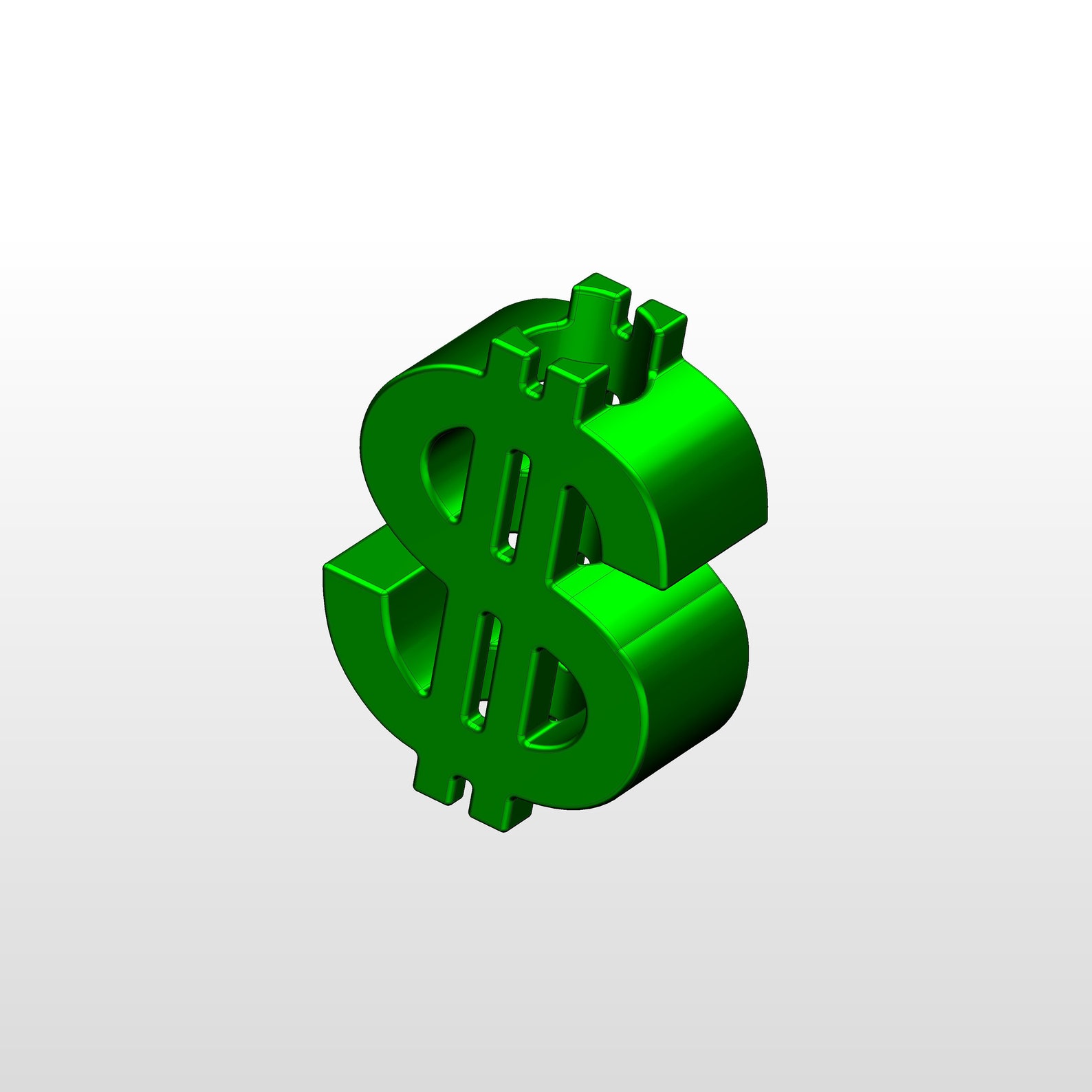 Straw Topper, Dollar Sign, 3d Print File, Stl Files. Tropical Straw ...